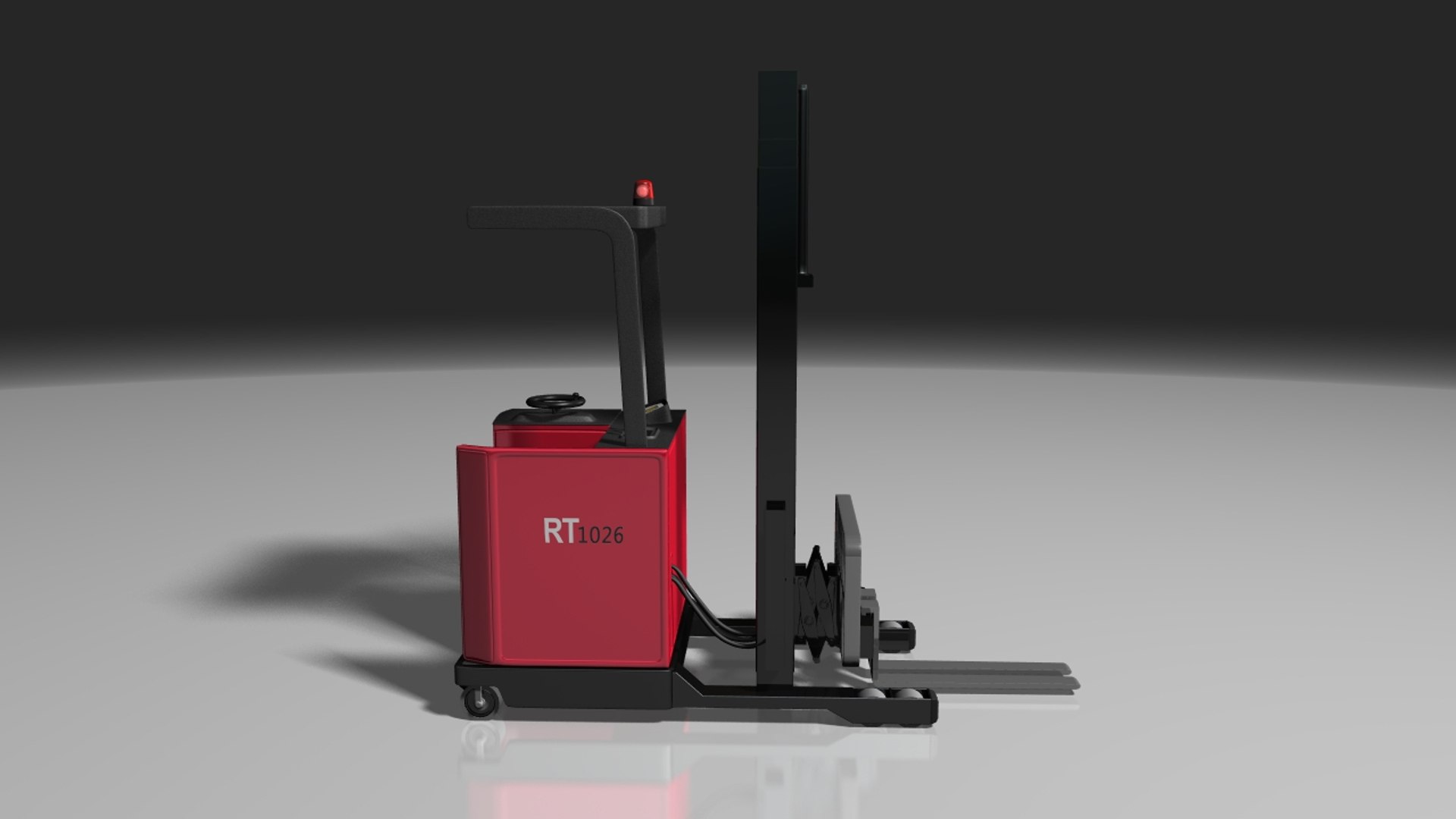 Reach Truck Extension 3d Model