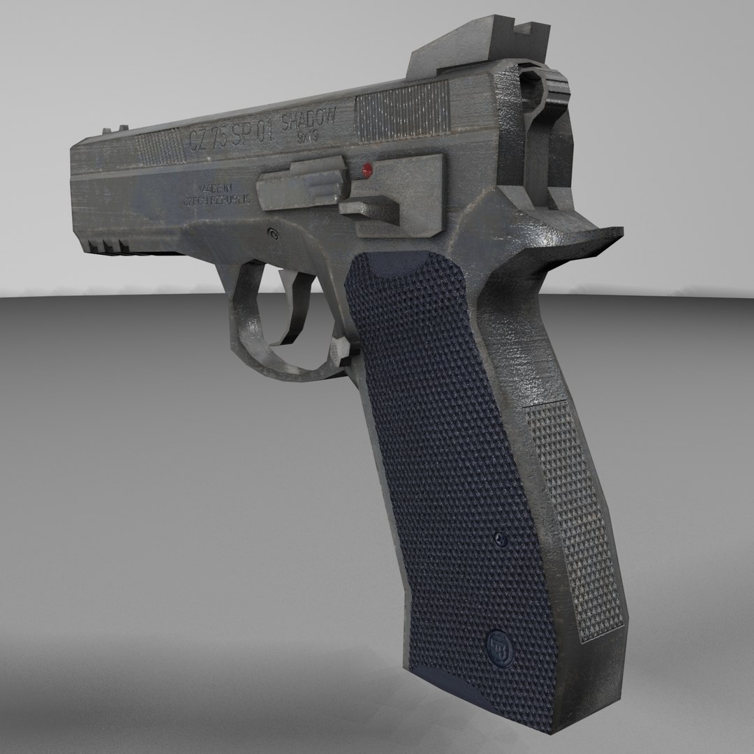 3ds Max Cz75 Sp01 Shadow Gun