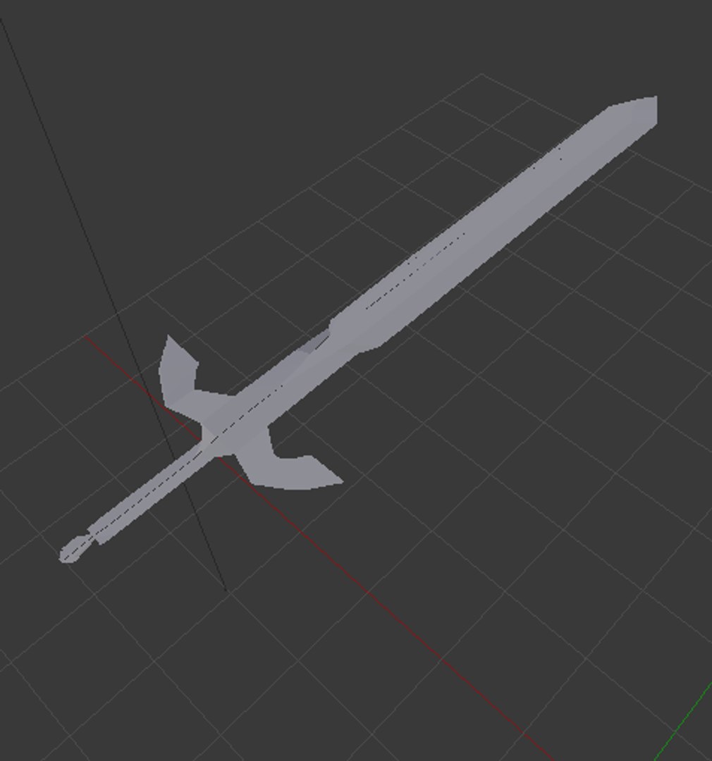3D blender sword - TurboSquid 1220458