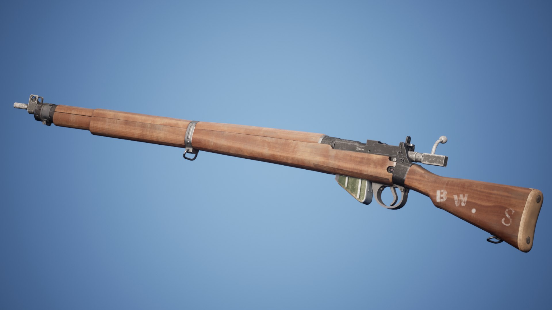 Generic WW2 Rifle 3D Model - TurboSquid 2078858