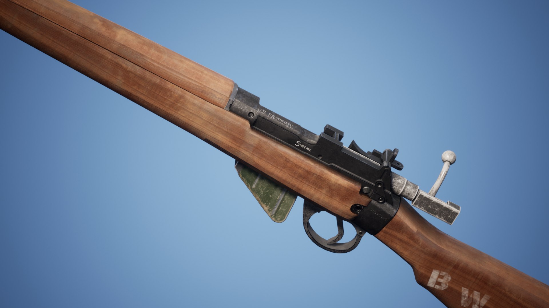 Generic WW2 Rifle 3D Model - TurboSquid 2078858
