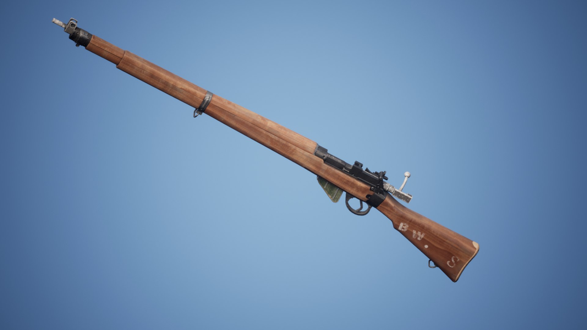 Generic WW2 Rifle 3D Model - TurboSquid 2078858