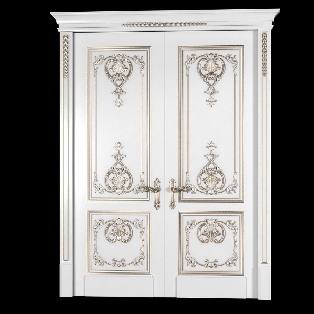 3D Louis Door Model - TurboSquid 1920199