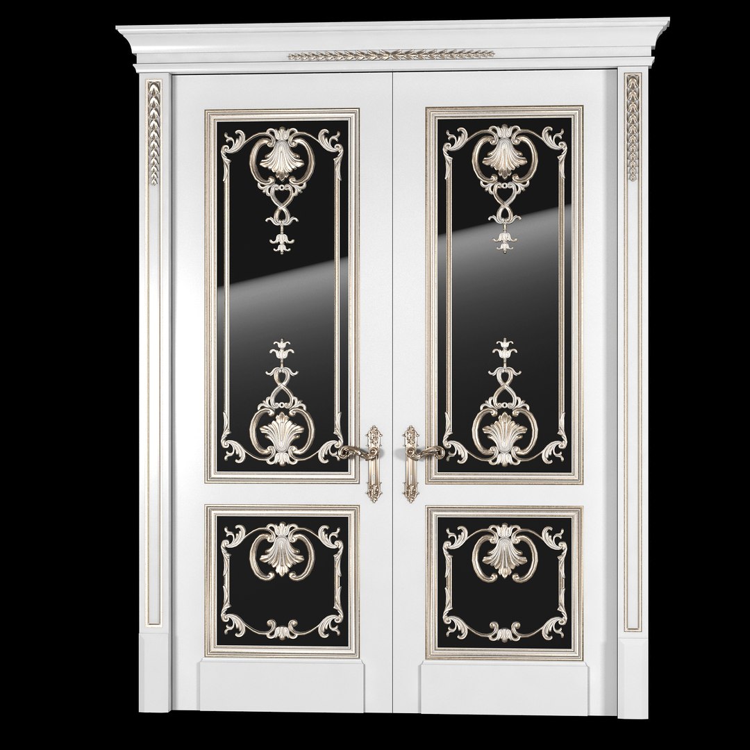 3D Louis Door Model - TurboSquid 1920199