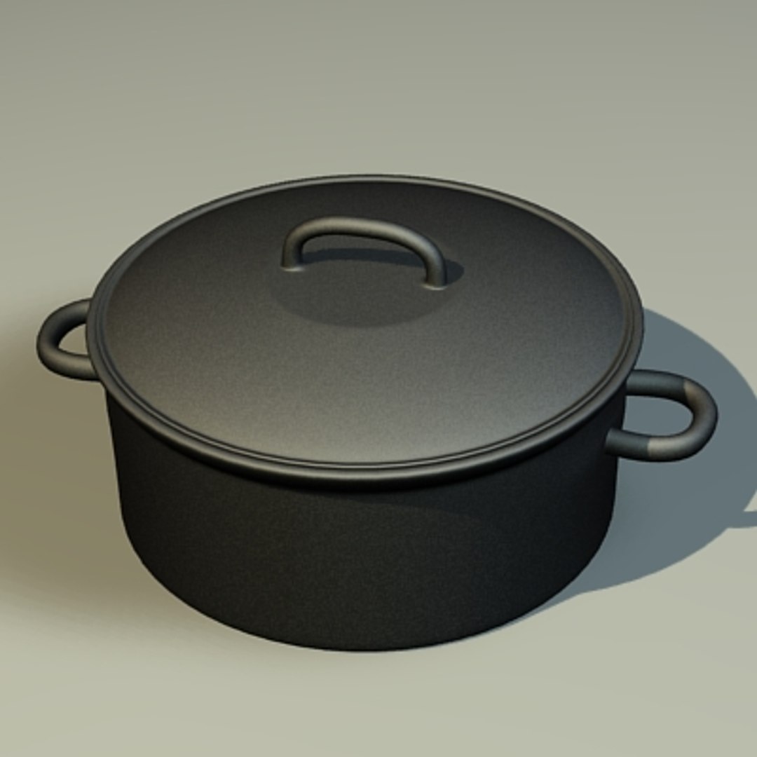 pot 3d model