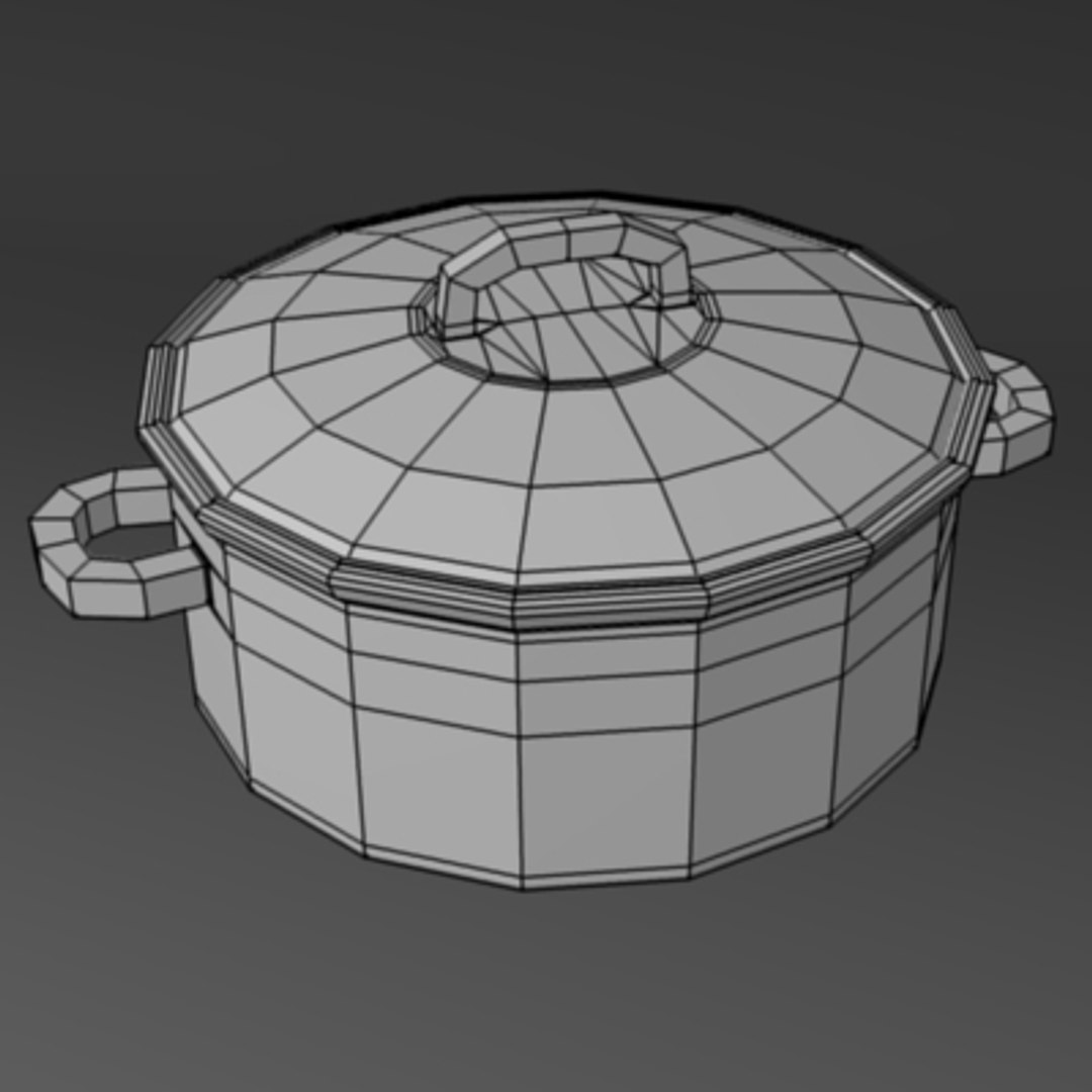 pot 3d model