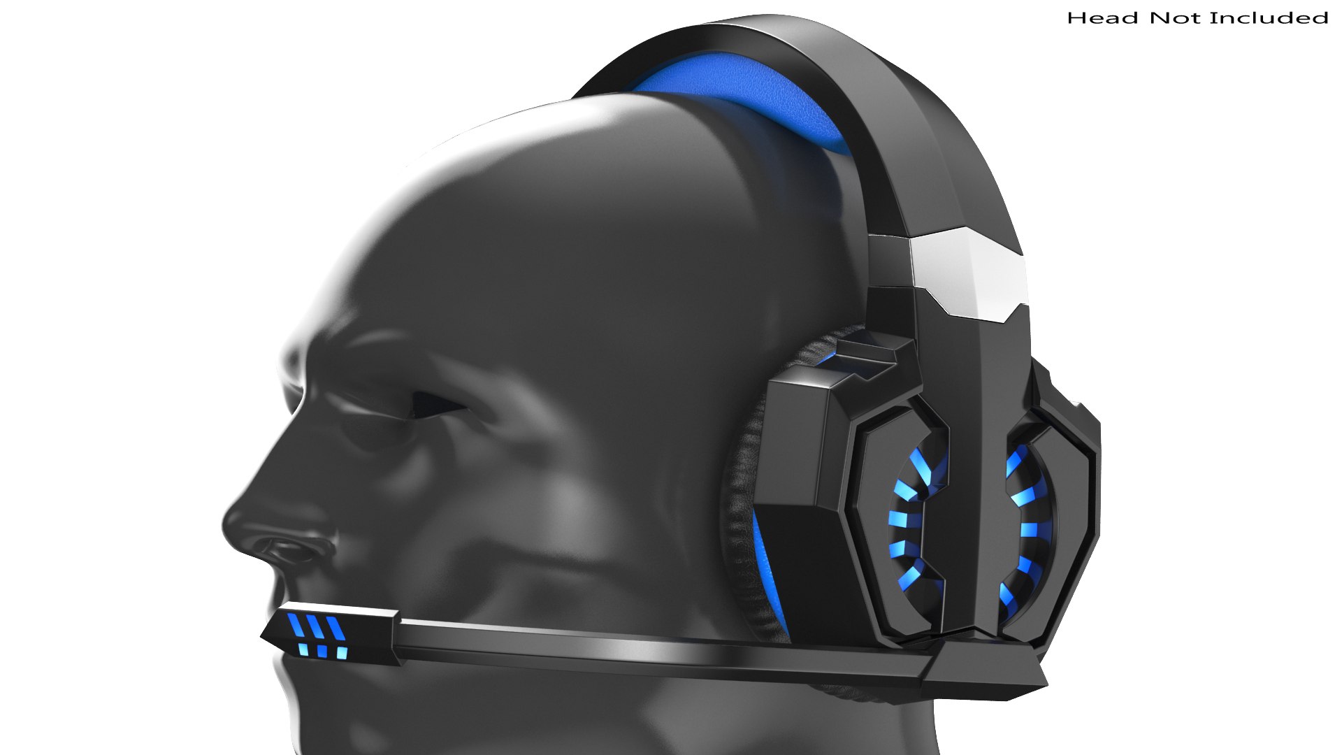3D Detailed Two Headset - TurboSquid 2129990