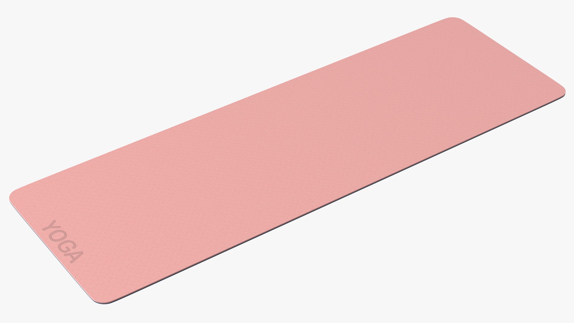 3D модель Yoga Mat Unwrap Pink - TurboSquid 1905473