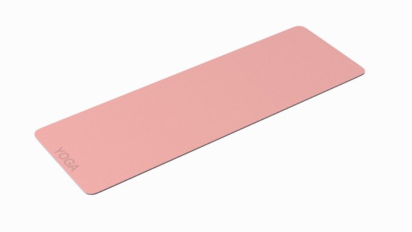 3D Yoga Mat Unwrap Pink model - TurboSquid 1905473