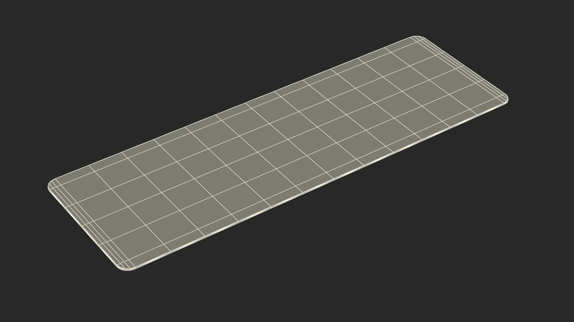 3D Yoga Mat Unwrap Pink model - TurboSquid 1905473