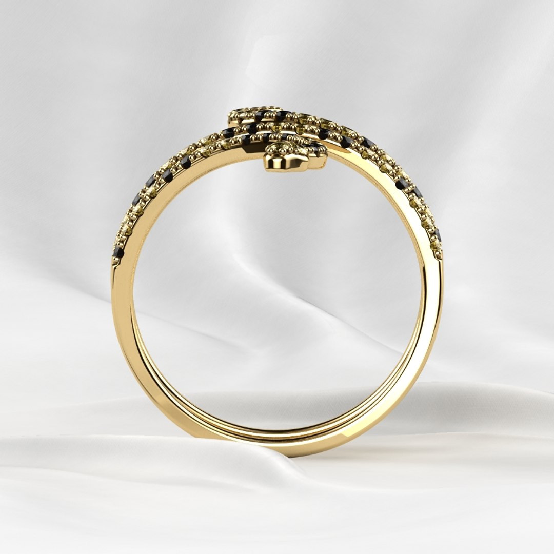 Snake Gold Ring 3D Model - TurboSquid 1830781