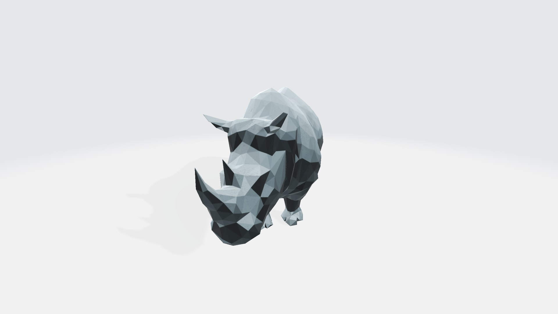 Rhino - Low Poly Model - TurboSquid 2401899