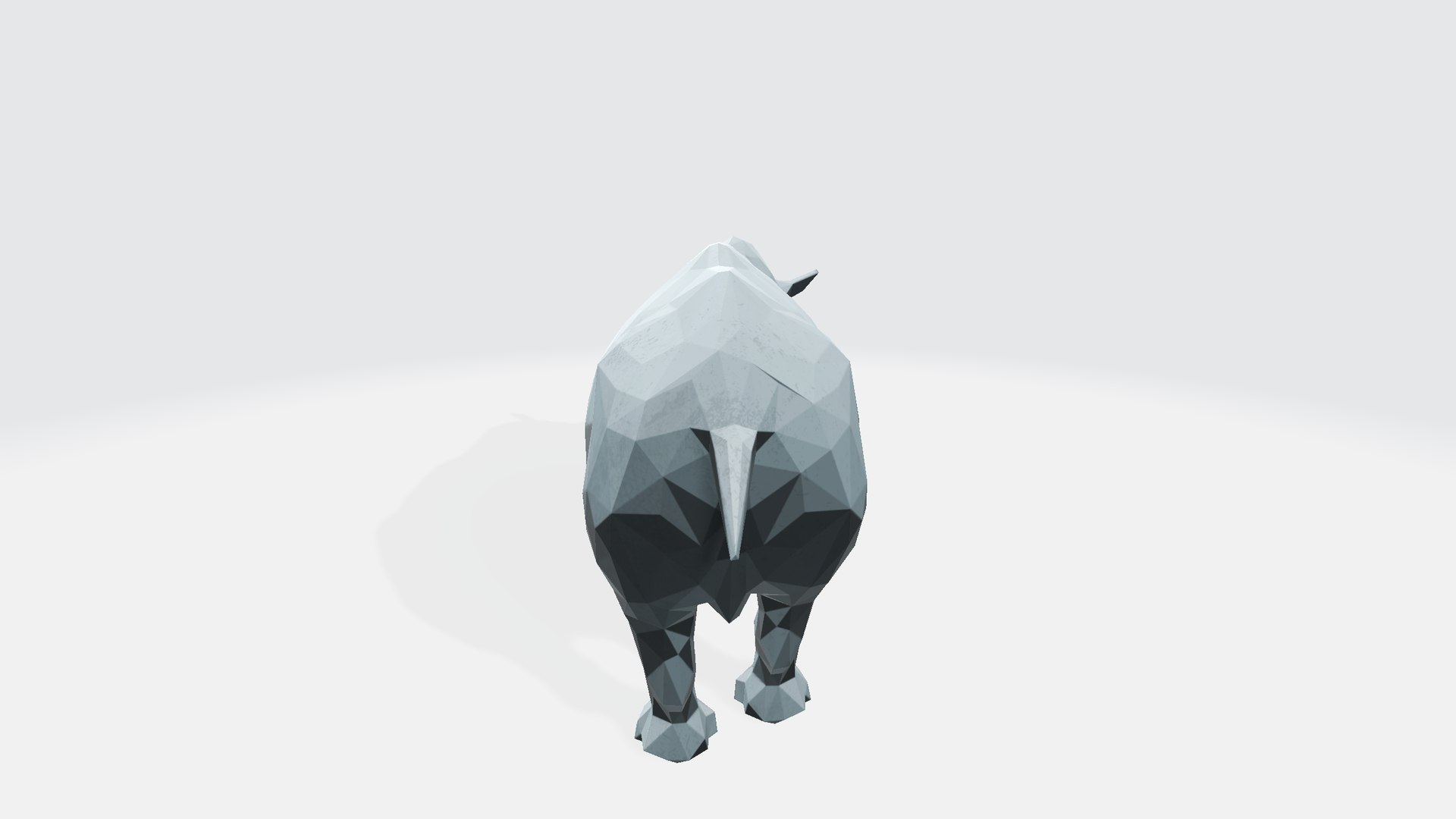 Rhino - Low Poly Model - TurboSquid 2401899