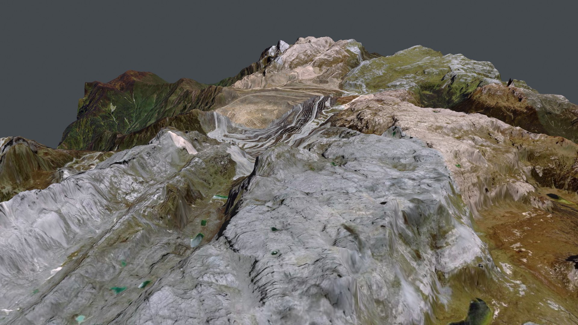 The Grasberg Gold Mine Central Papua Indonesia Model - TurboSquid 2118083