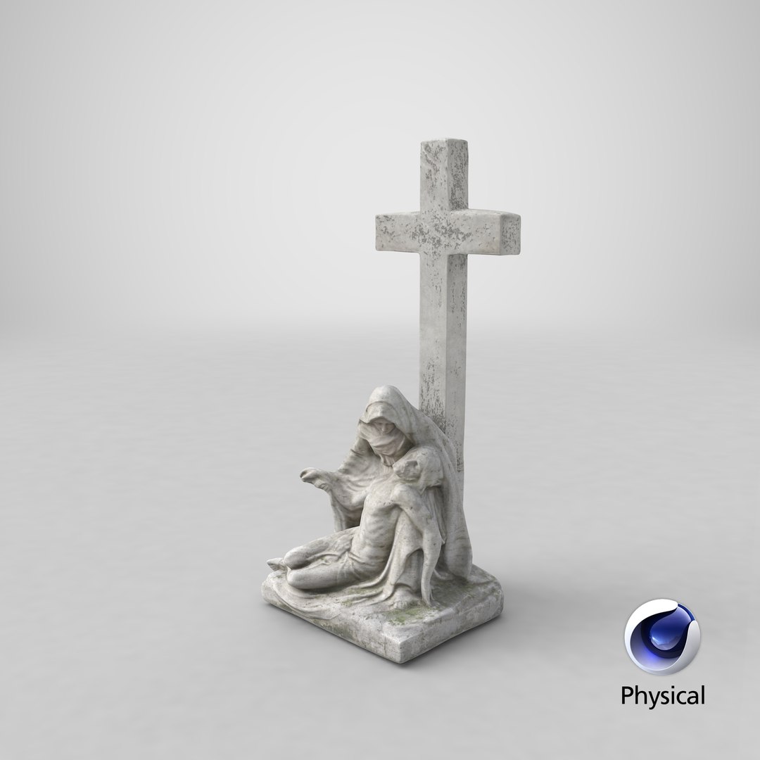 3D pieta cross model - TurboSquid 1471643