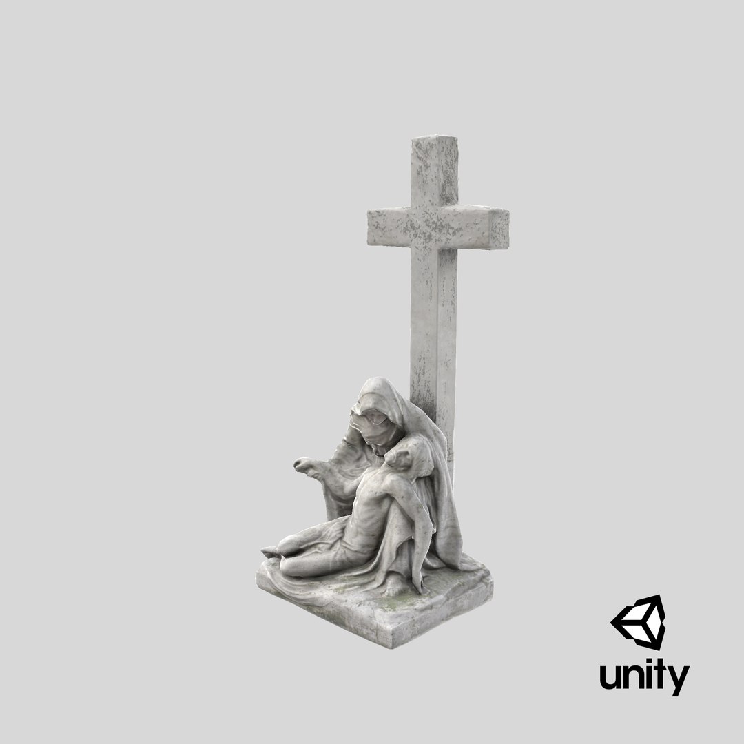 3D pieta cross model - TurboSquid 1471643