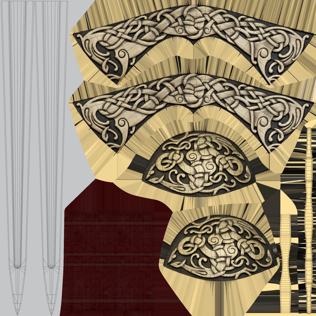 Medieval Celtic Model - TurboSquid 1703042