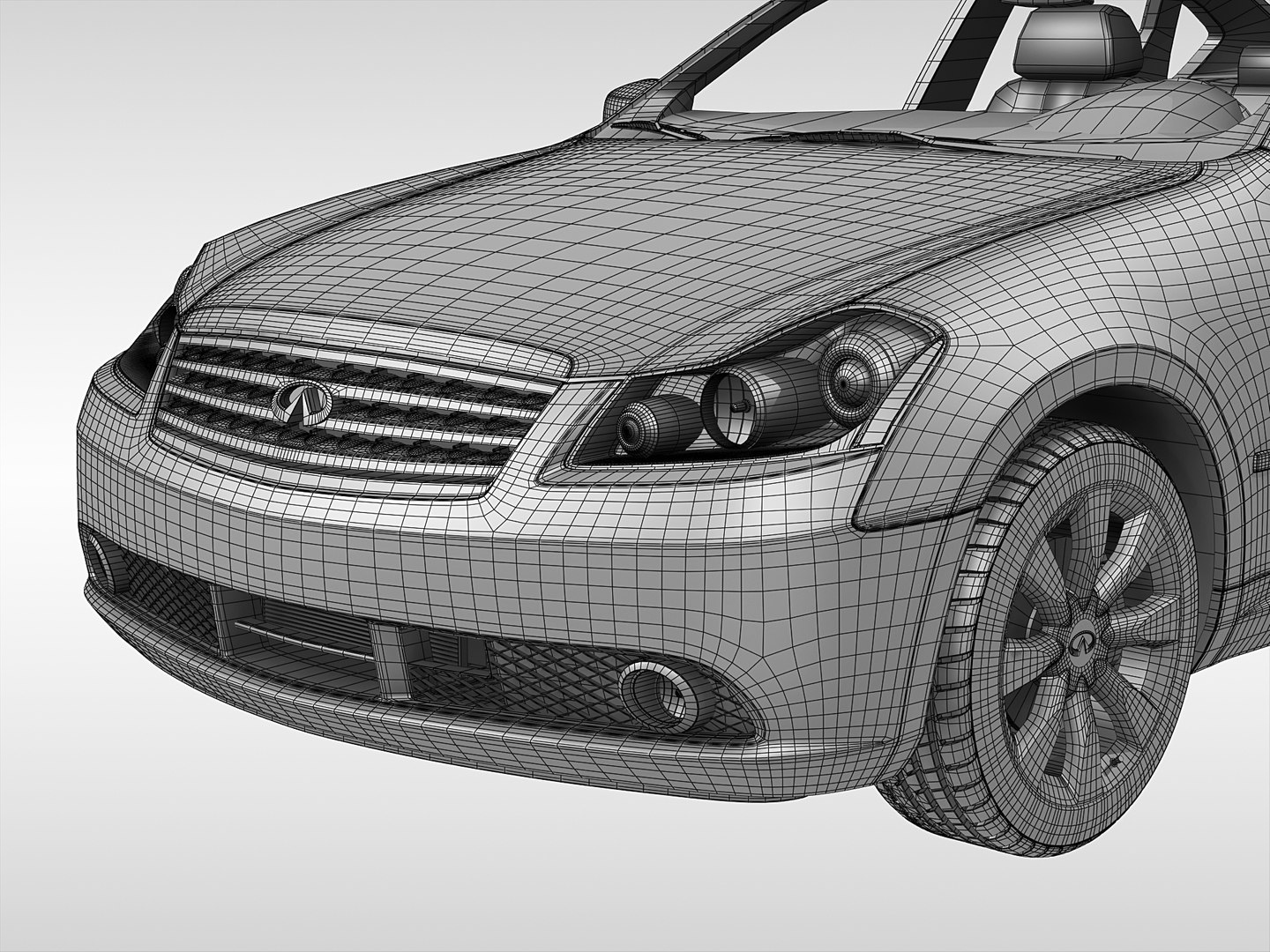 - Infiniti Car 3D - TurboSquid 1280911