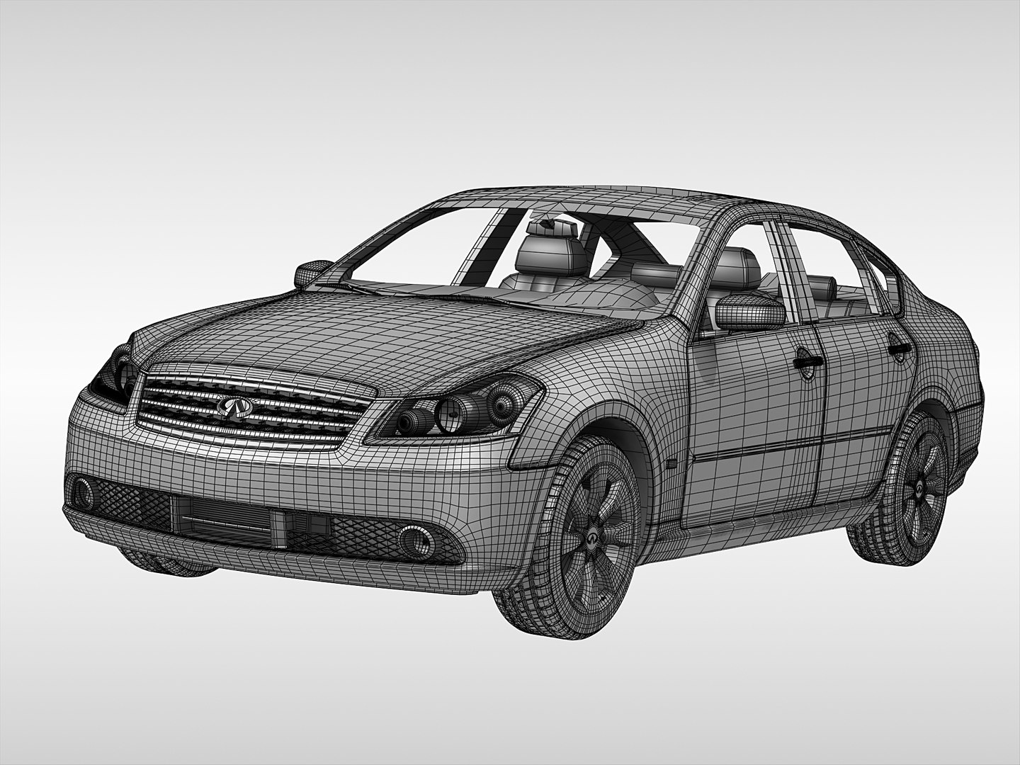 - Infiniti Car 3D - TurboSquid 1280911