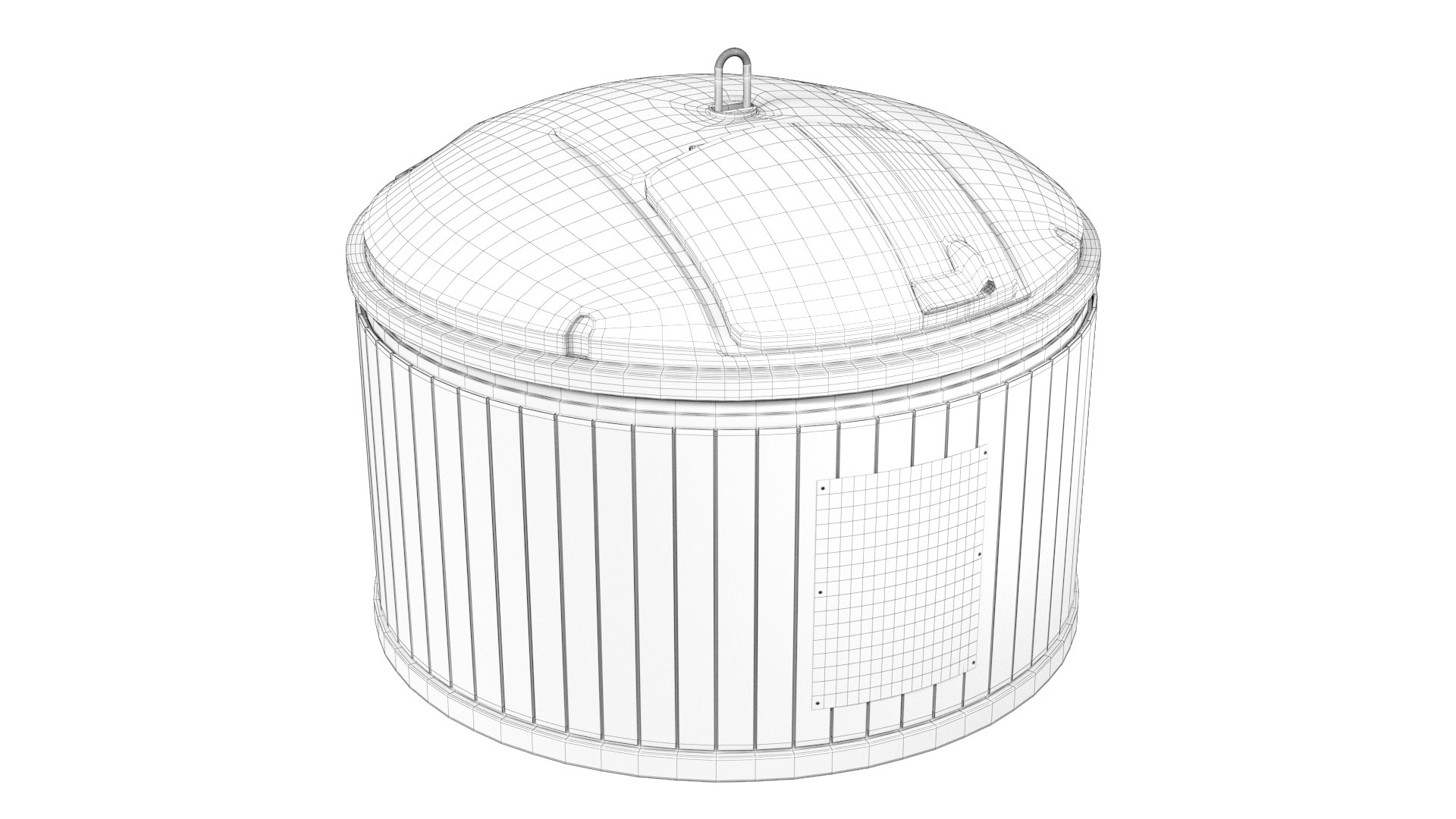 Molok Animated Recycling Garbage Container Transformer 3D Model ...