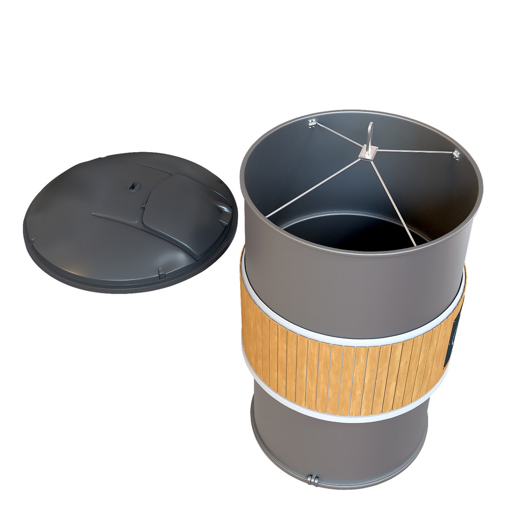 Molok Animated Recycling Garbage Container Transformer 3D Model ...