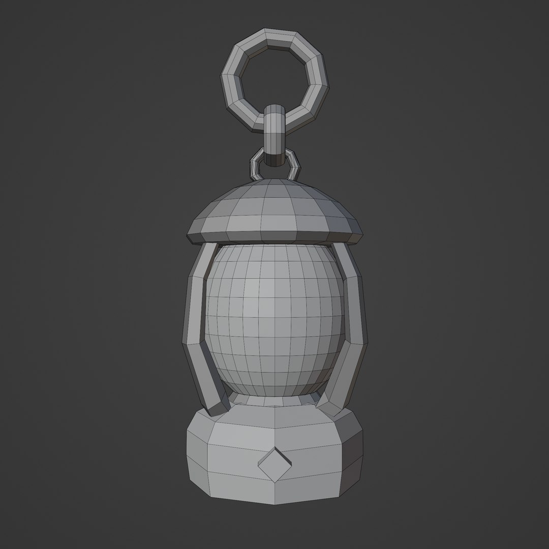 3D Lowpoly lantern - TurboSquid 1857882