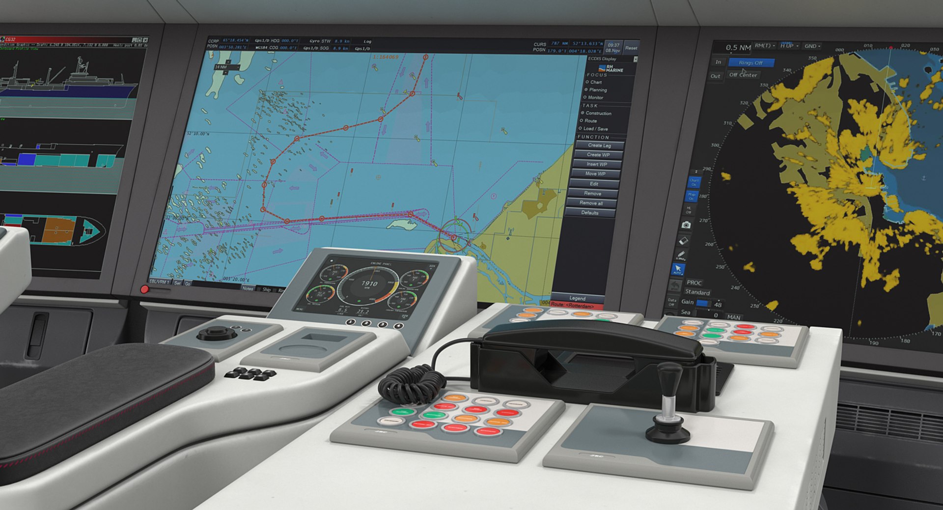 Boat Control Panels 3D - TurboSquid 1340253