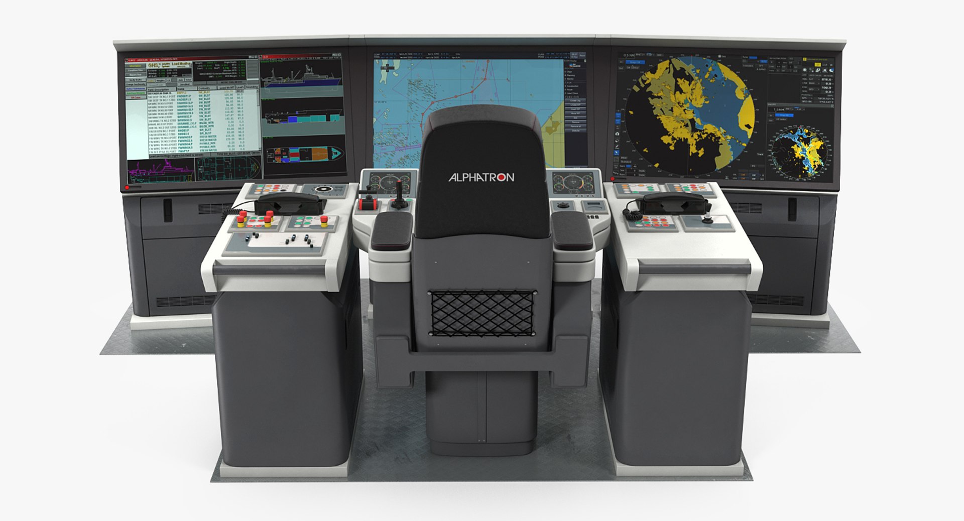 Boat Control Panels 3D - TurboSquid 1340253