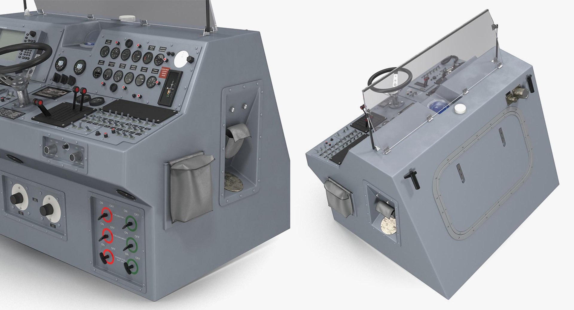 Boat Control Panels 3D - TurboSquid 1340253