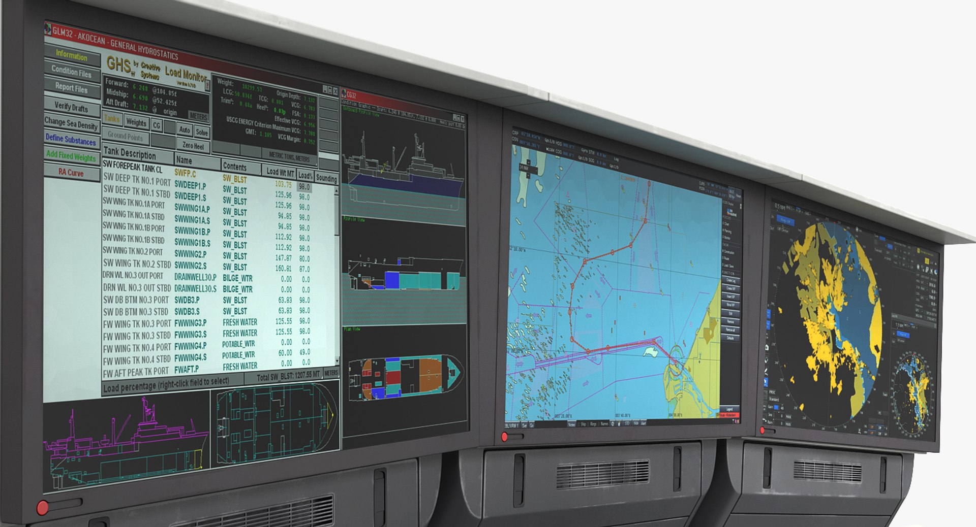 Boat Control Panels 3D - TurboSquid 1340253