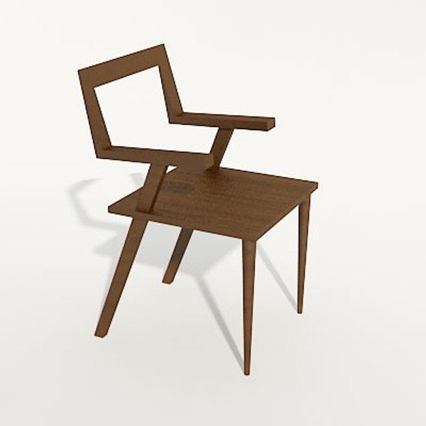 3d modern chair model