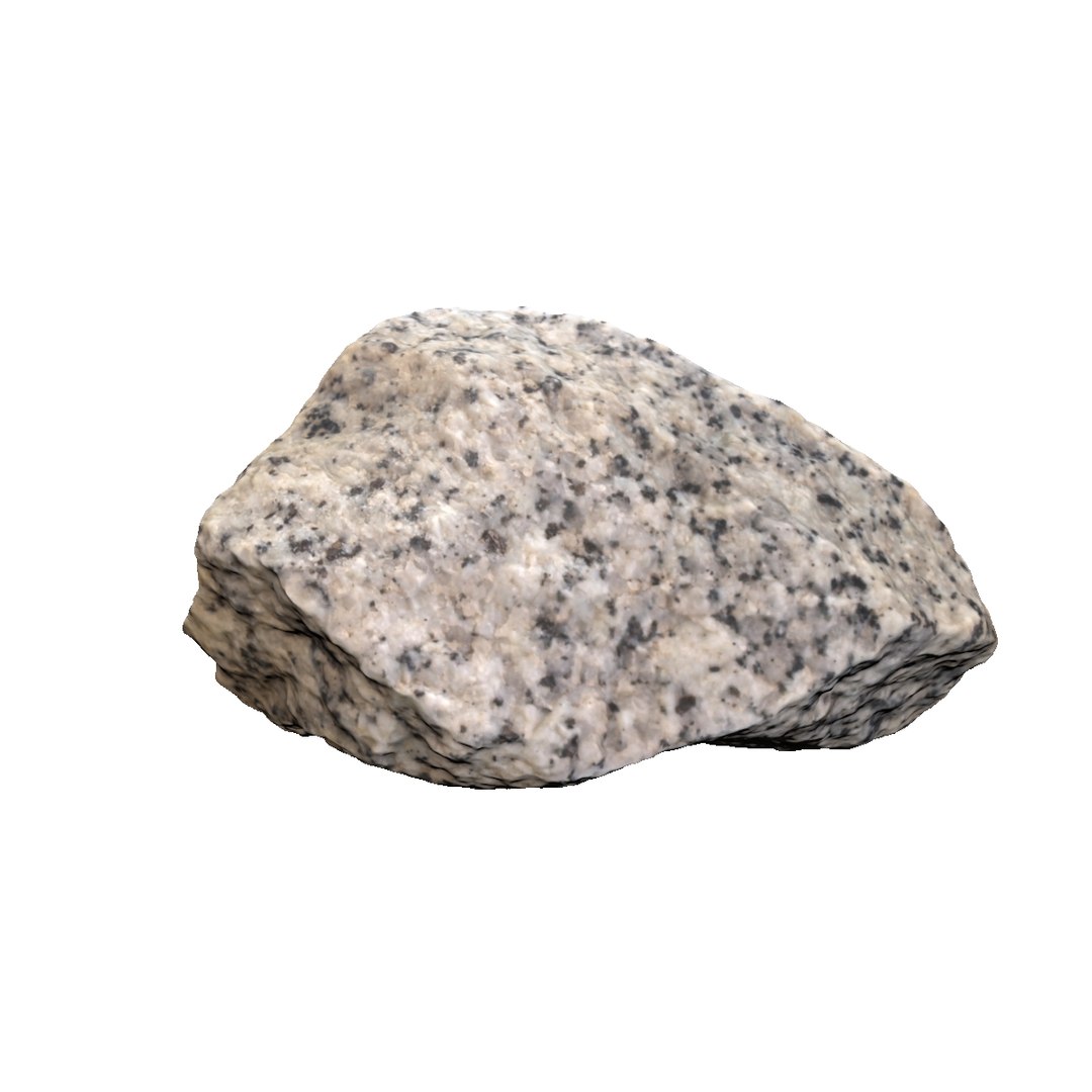 Scan Rock Granite Obj