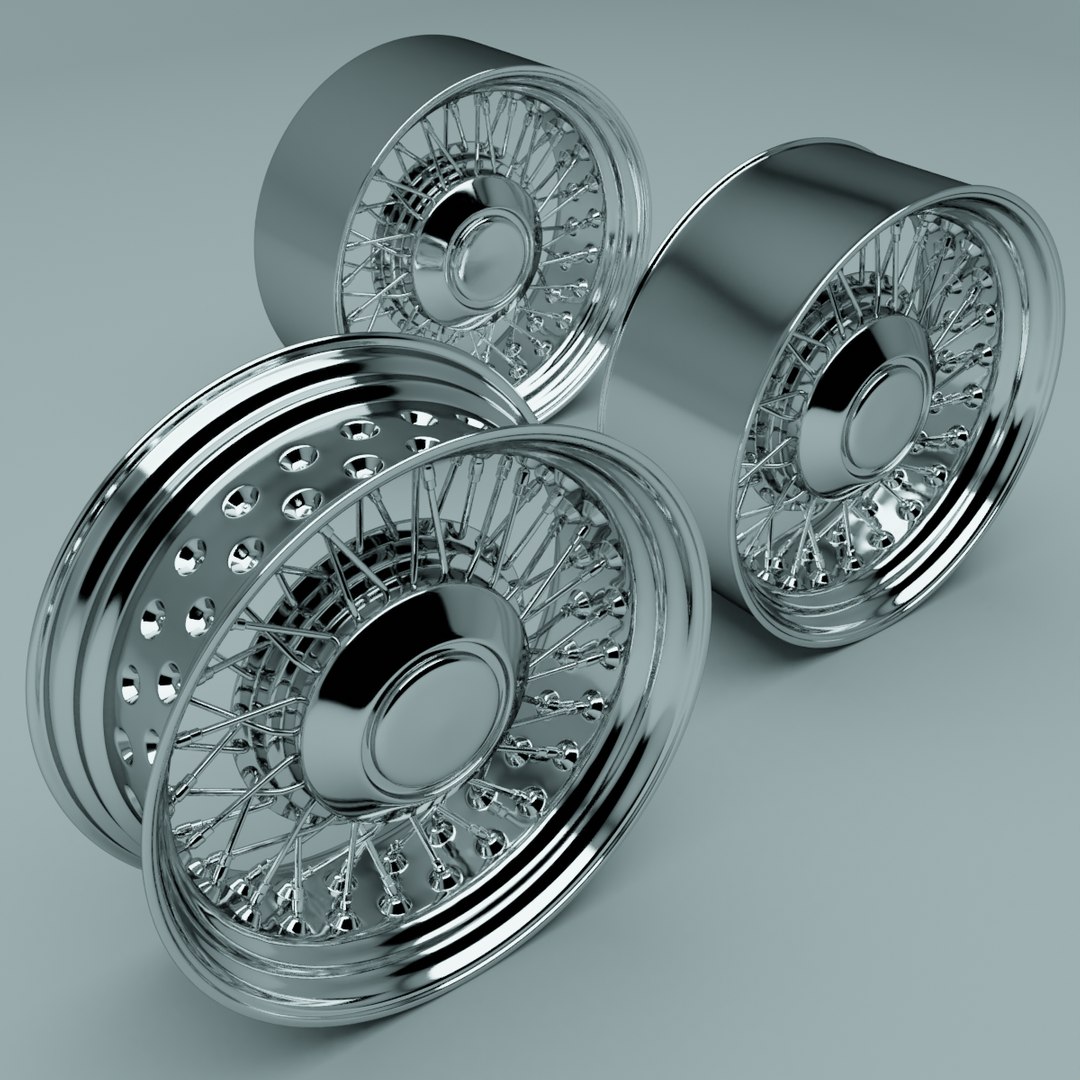 3D Car Rim Model - TurboSquid 1709250