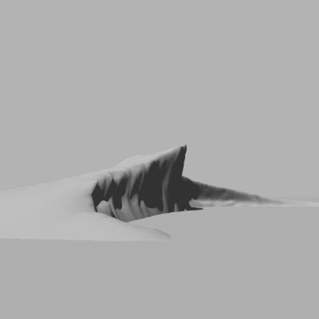 3d Terrain Cliff Model