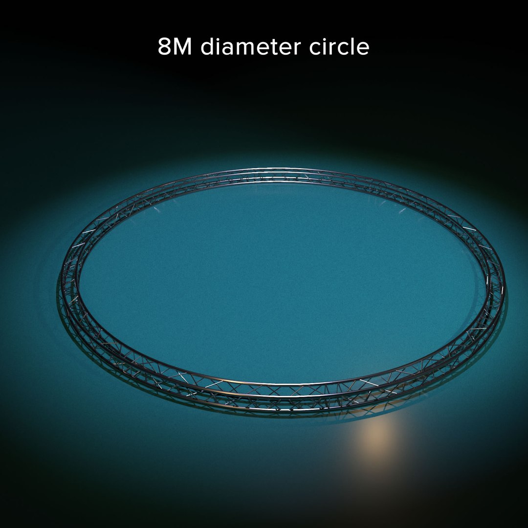 H30 290 8m Truss 3D Model - TurboSquid 1581850