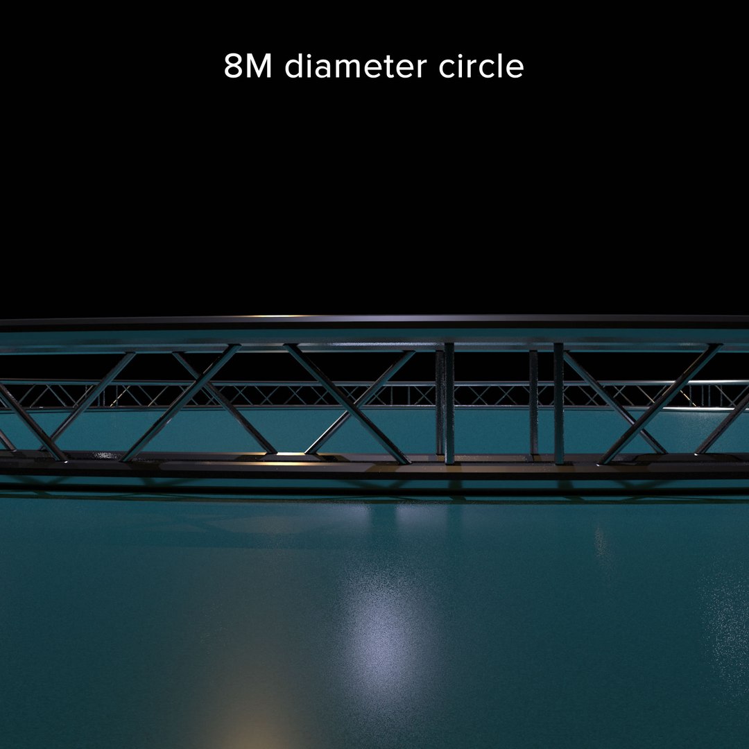 H30 290 8m Truss 3D Model - TurboSquid 1581850