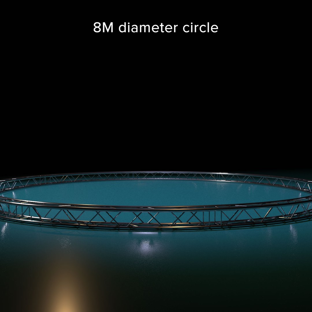 H30 290 8m Truss 3D Model - TurboSquid 1581850