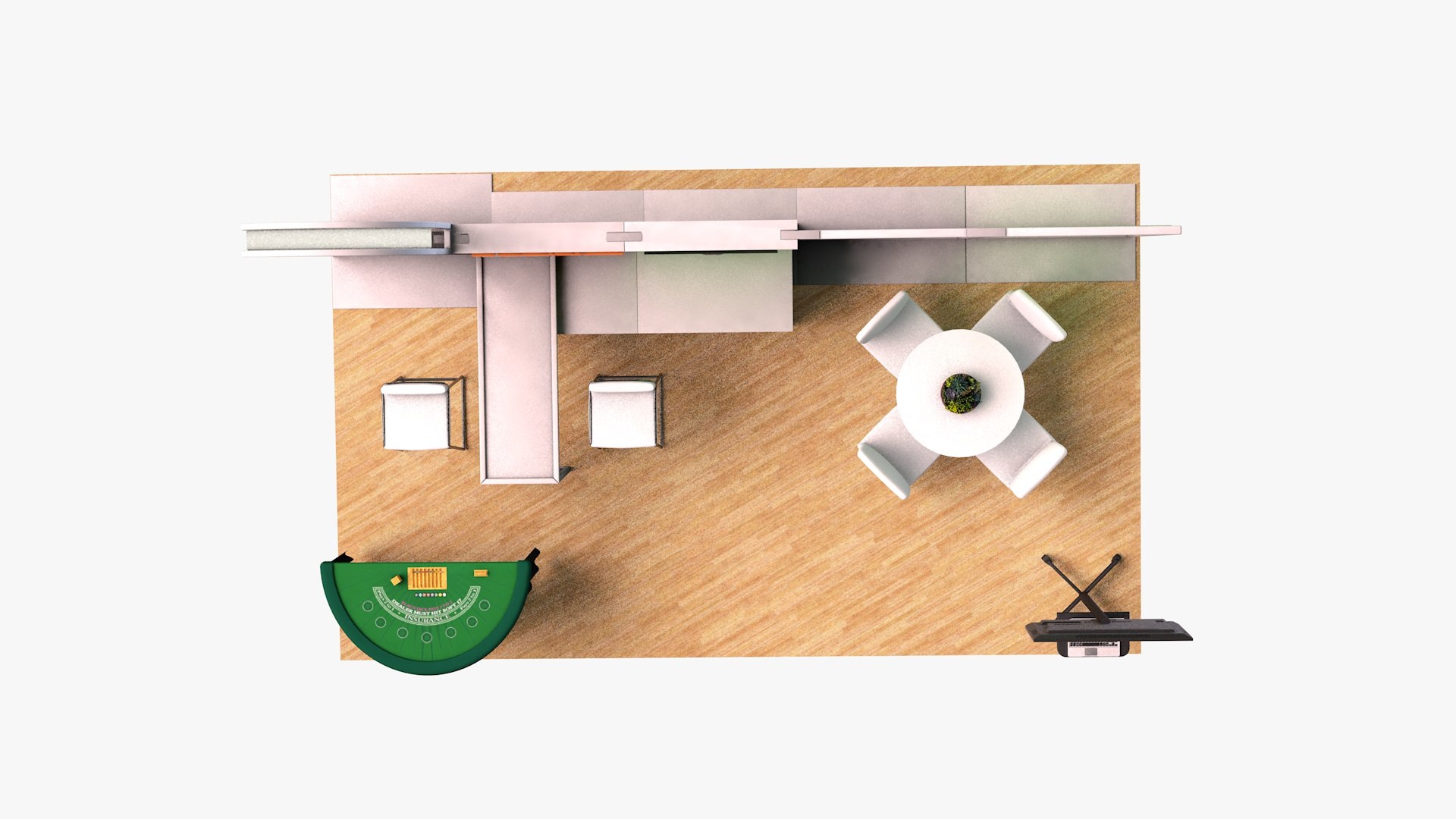 Trade Show Booth 3D Model - TurboSquid 2369988