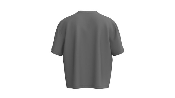 modelo 3d Camiseta oversize masculina gratis - TurboSquid 2175581