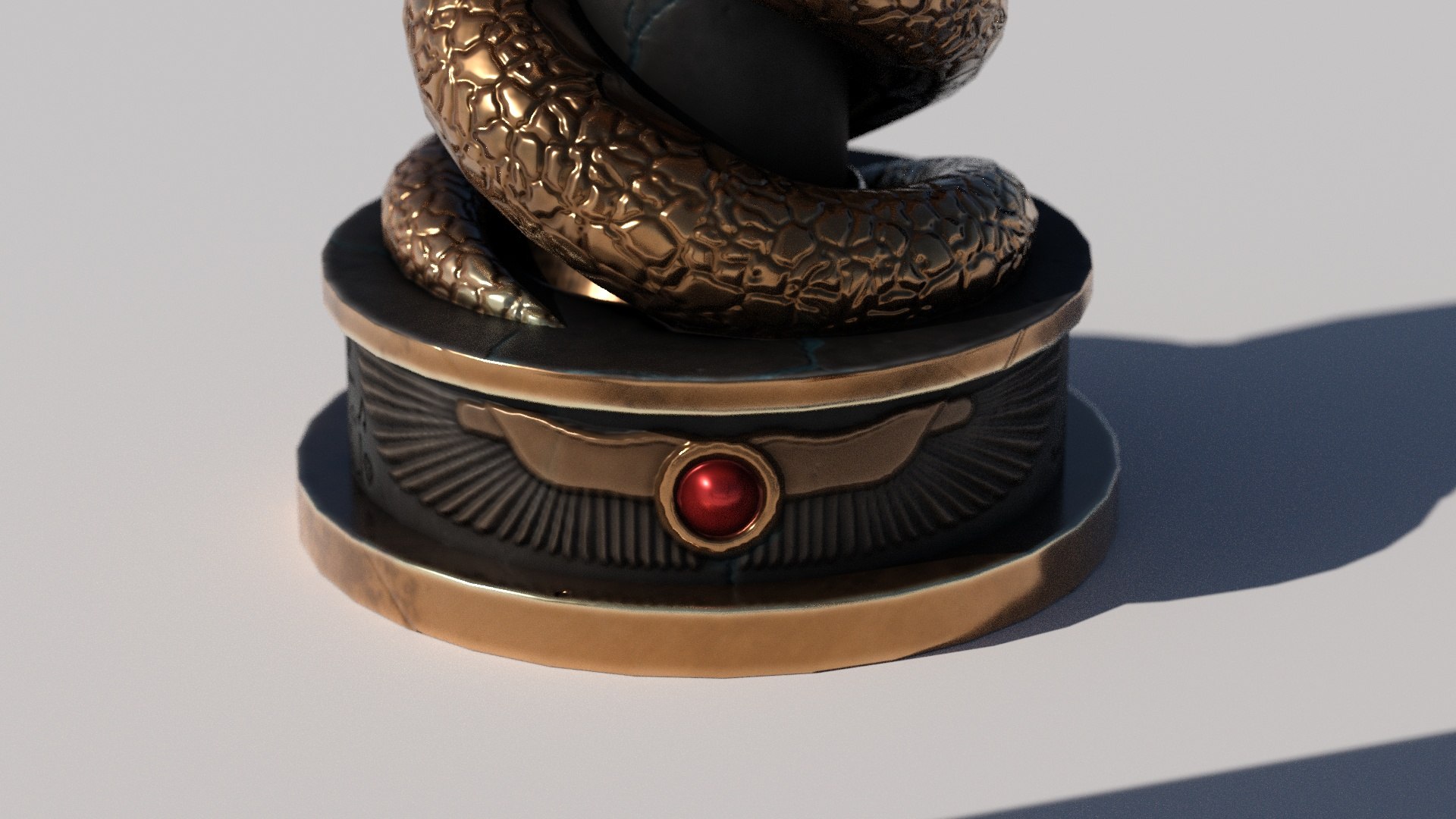 3D model OB 02 Egyptian Necromancer Kit - 01 - Candles and Holders ...