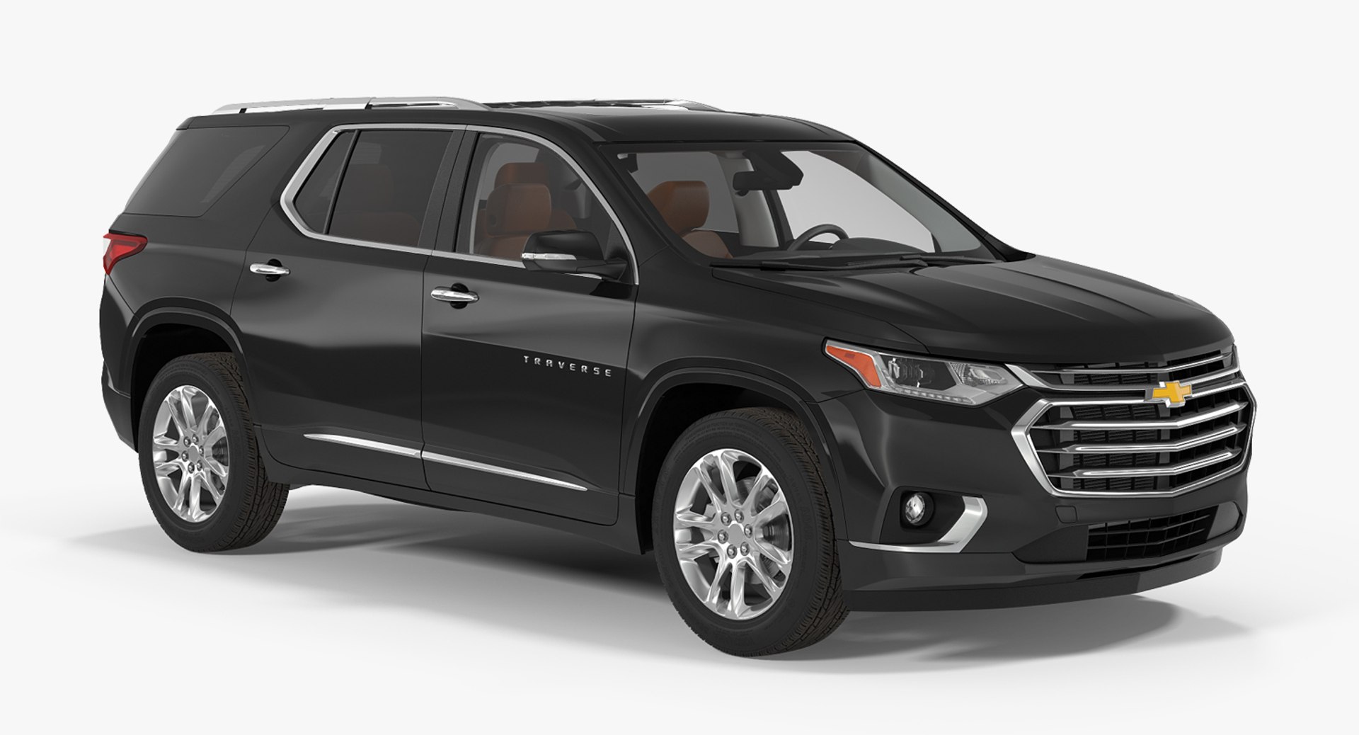 Chevrolet traverse suv 2018 3D model - TurboSquid 1292817