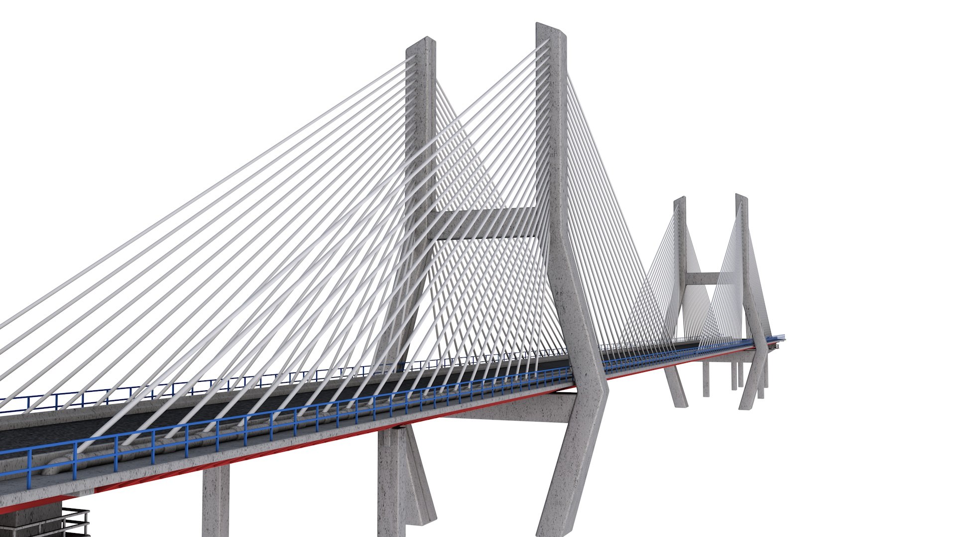 3D Nanpu Bridge - TurboSquid 2072369
