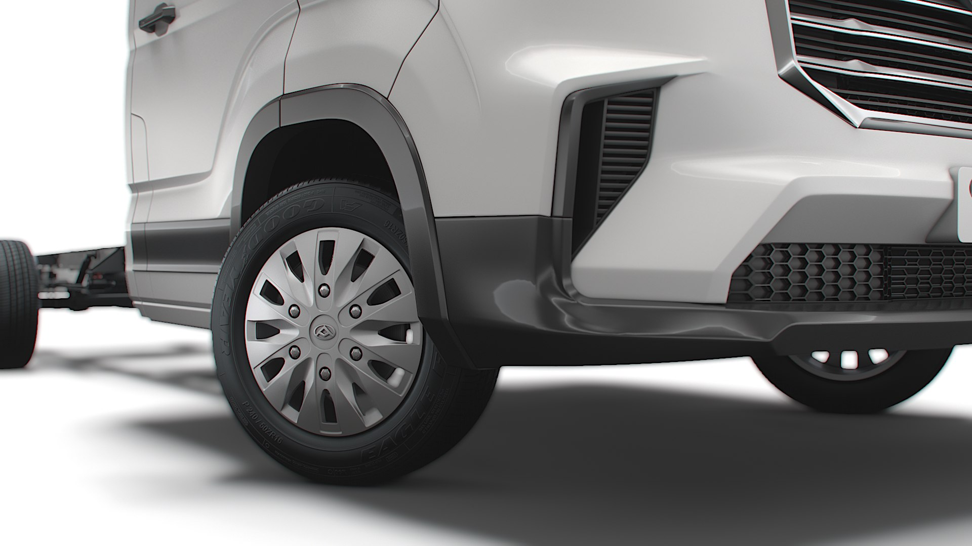 3D Maxus Deliver 9 Chassis 2022 - TurboSquid 1817147