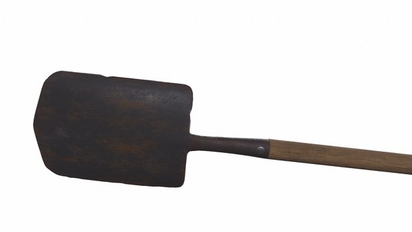 modelo 3d Pala vieja PBR de baja poli gratis - TurboSquid 2249218