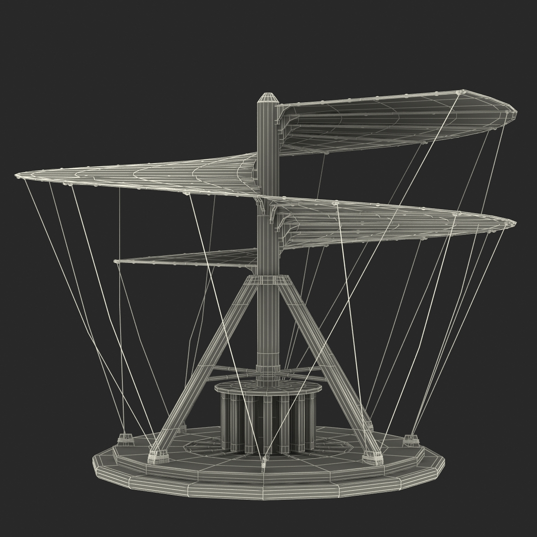 Leonardo Da Vinci Aerial Screw Leonardo Da Vinci's Aerial Screw PNG