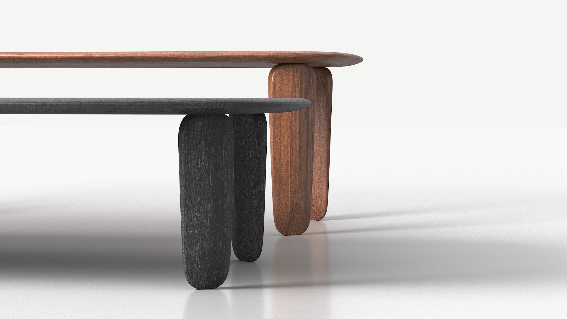 3D ZEITRAUM KUYU COFFEE TABLES Square Shape 3D Model - TurboSquid 1811175