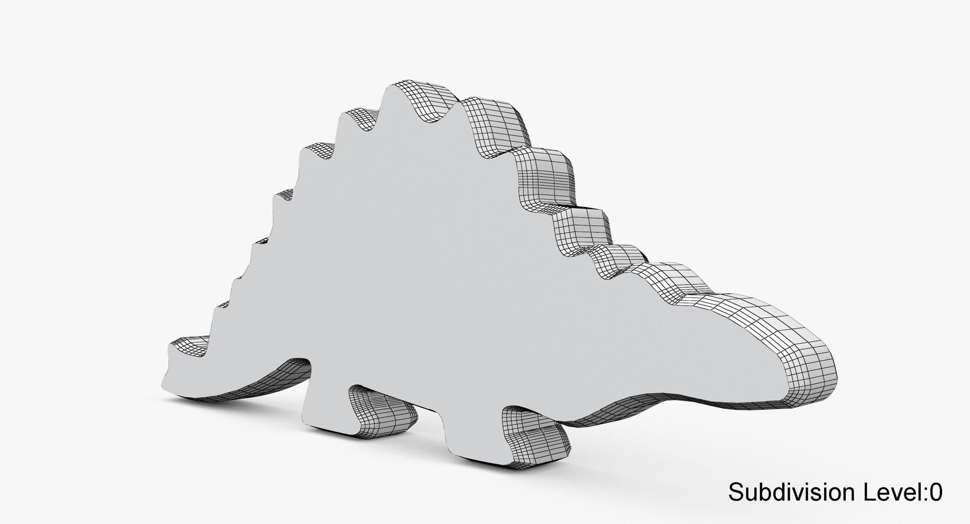 Wooden dinos toy 3D model - TurboSquid 1390365