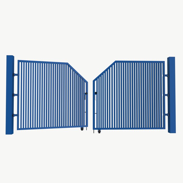 modelo 3d Puerta principal industrial - TurboSquid 2268830