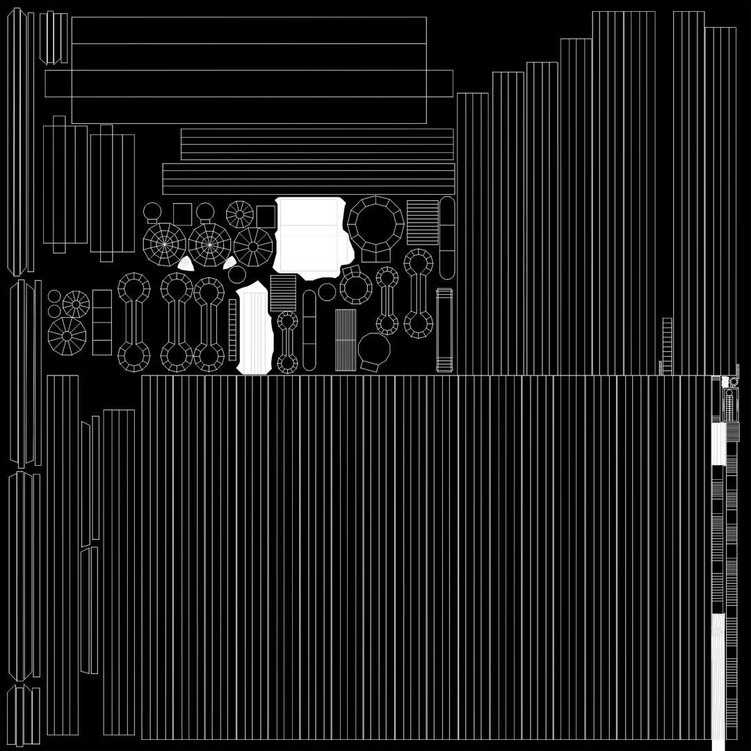 Industrial Main Gate - TurboSquid 2268830