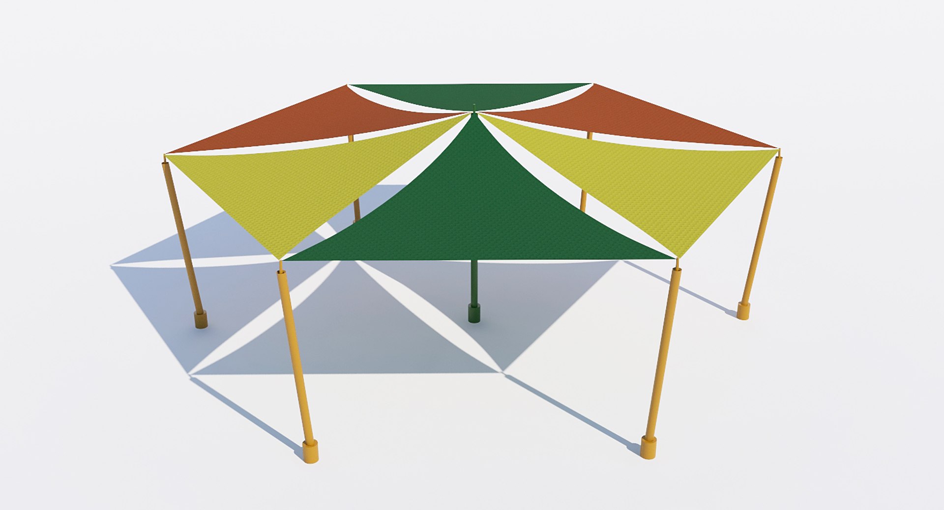 Playground tent 3D - TurboSquid 1177623
